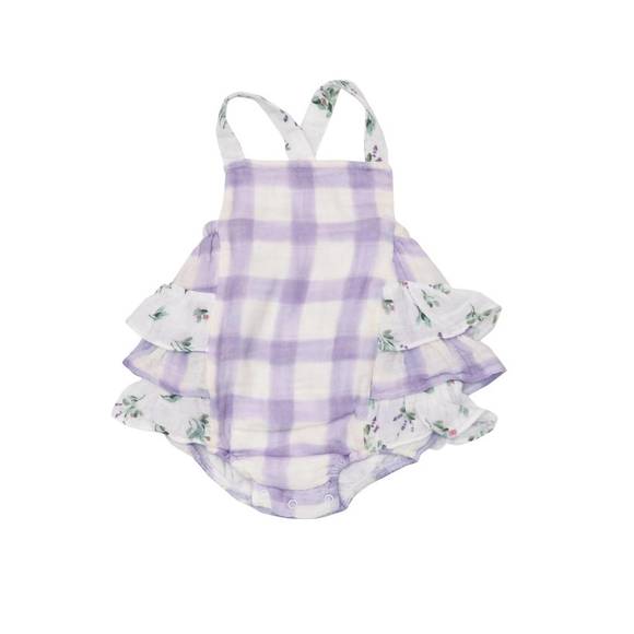 Angel Dear | Bottoms | New Angel Dear Kids Ruffle Sunsuit In Multi ...